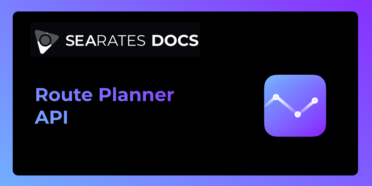 Get a list of your routes - Route Planner API | SeaRates Docs